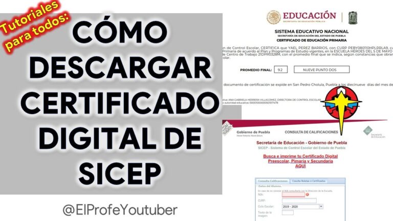Consulta en SICEP Puebla - Edukar